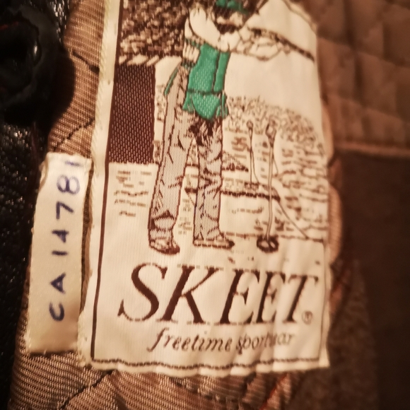 skeet | Jackets & Coats | Size Large Leather Jacket | Poshmark